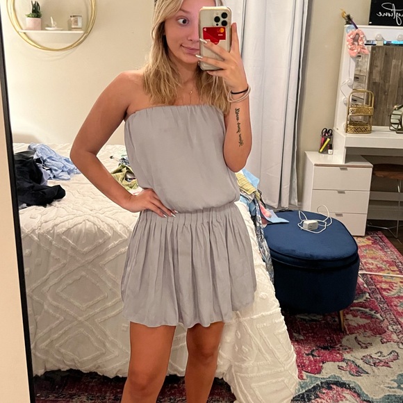 DO+BE | Dresses | Barley Worn Gray Mini Dress From Do Be | Poshmark